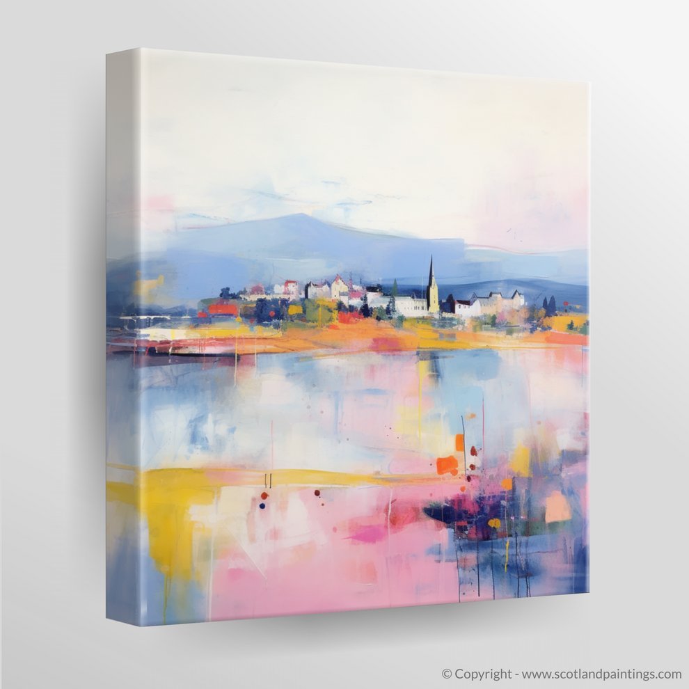 Perth's Vibrant Embrace - An Abstract Journey – Scotland Paintings and ...
