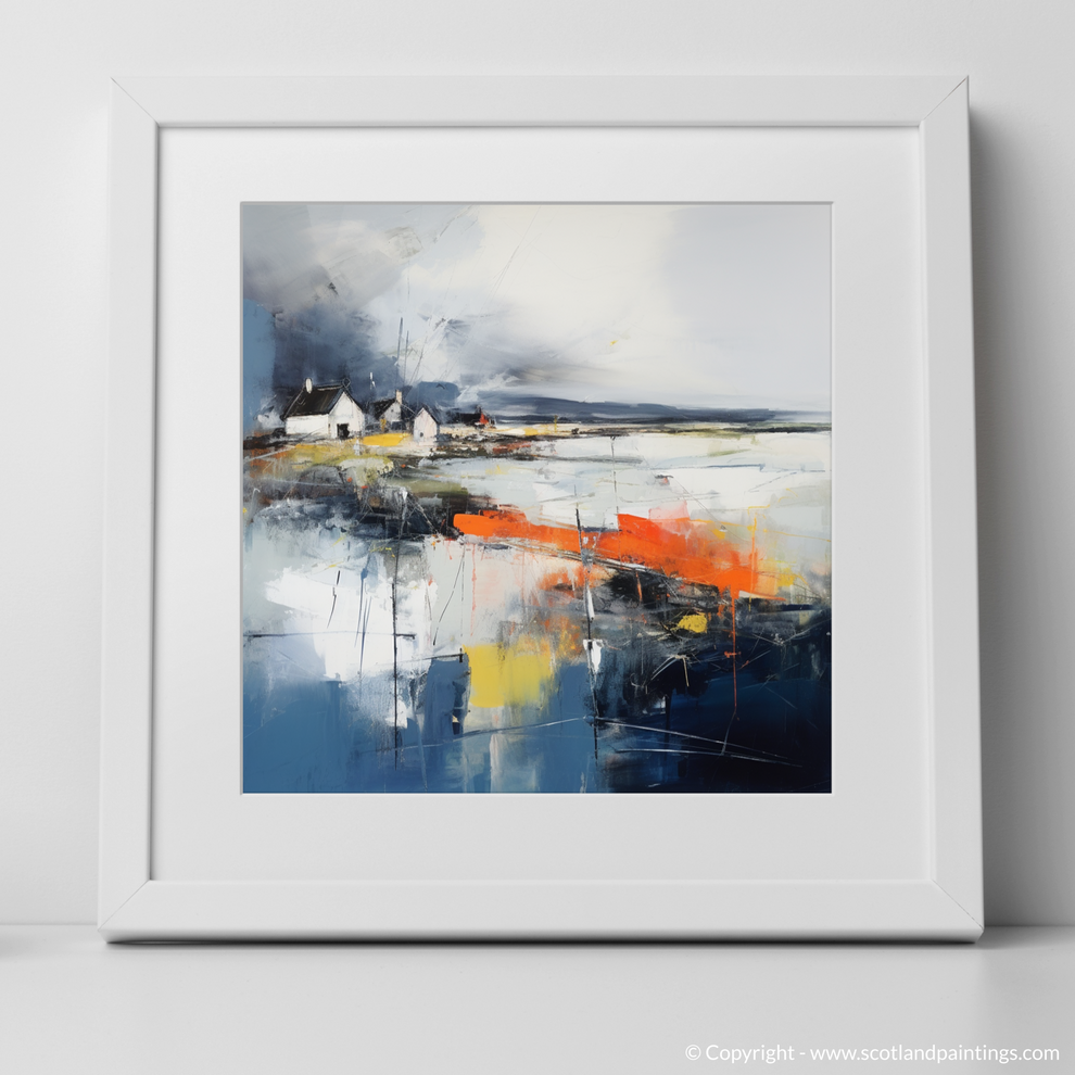 Tempest at Whitehills Harbour: An Abstract Ode to Scottish Seascapes ...