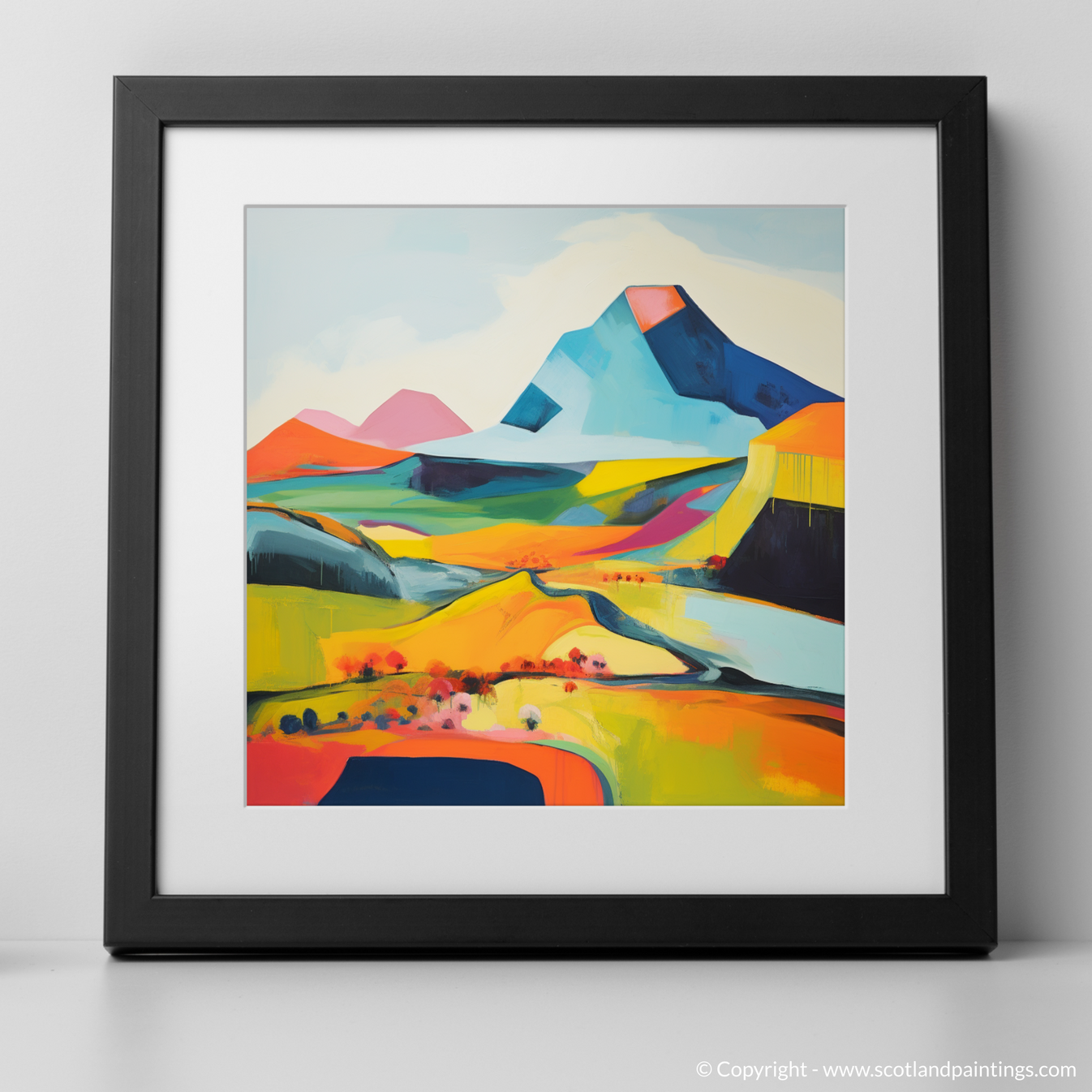 Painting and Art Print of Càrn Gorm entitled "Abstract Impressions of ...
