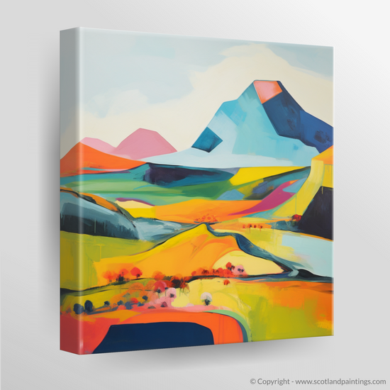Painting and Art Print of Càrn Gorm entitled "Abstract Impressions of ...