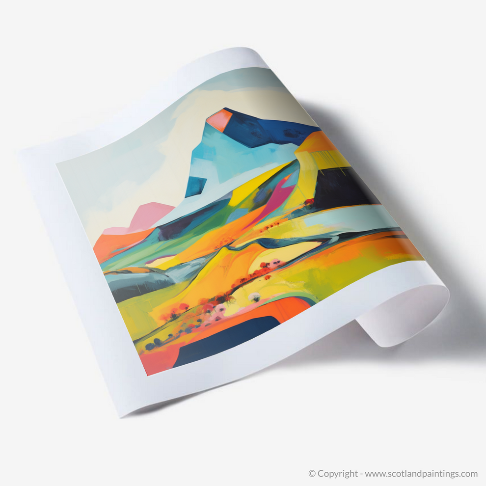 Painting and Art Print of Càrn Gorm entitled "Abstract Impressions of ...