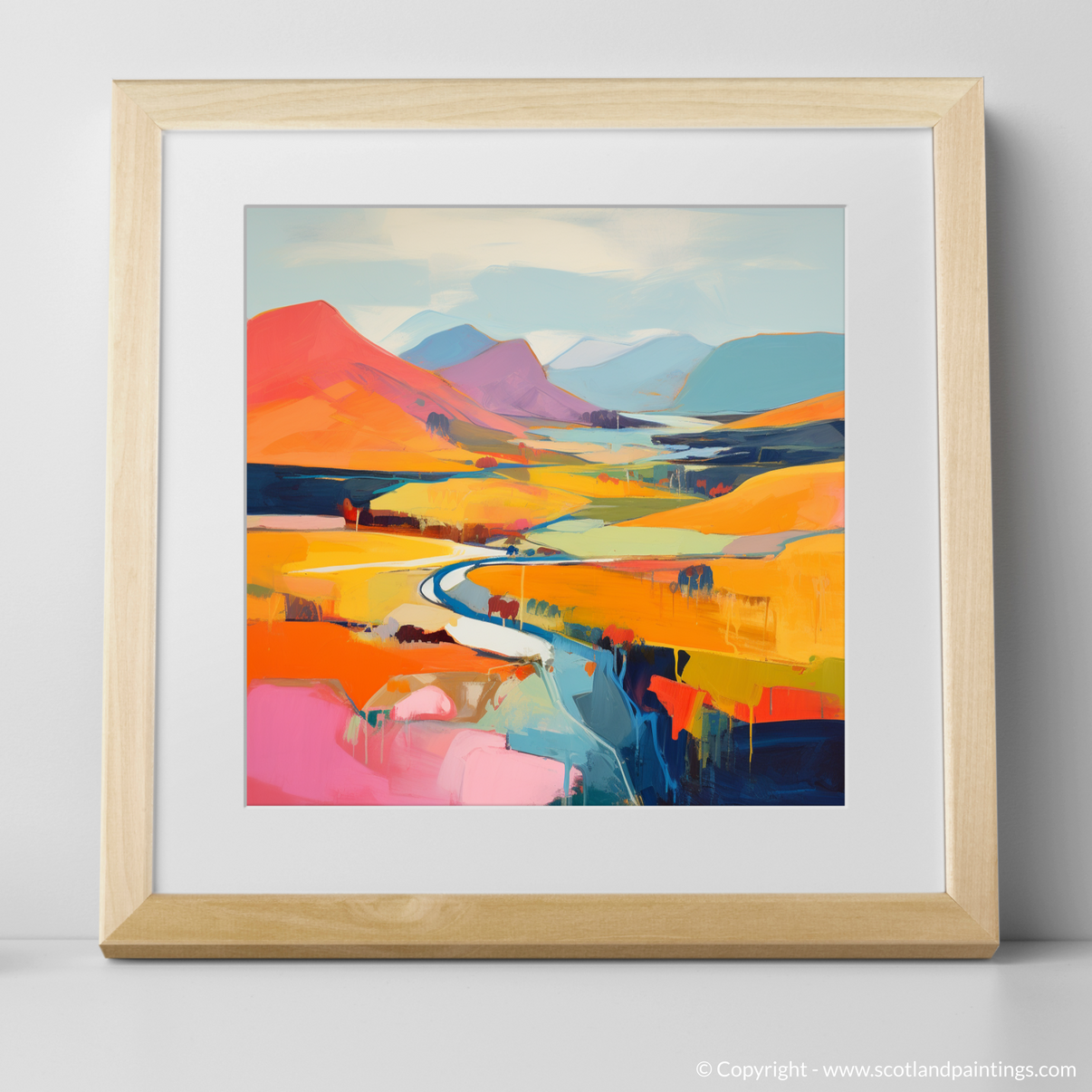 Painting and Art Print of Cruach Àrdrain entitled "Abstract Essence of ...