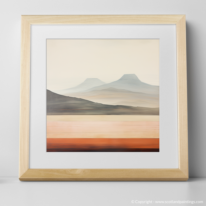 Painting and Art Print of Meall Greigh entitled "Highland Abstraction ...