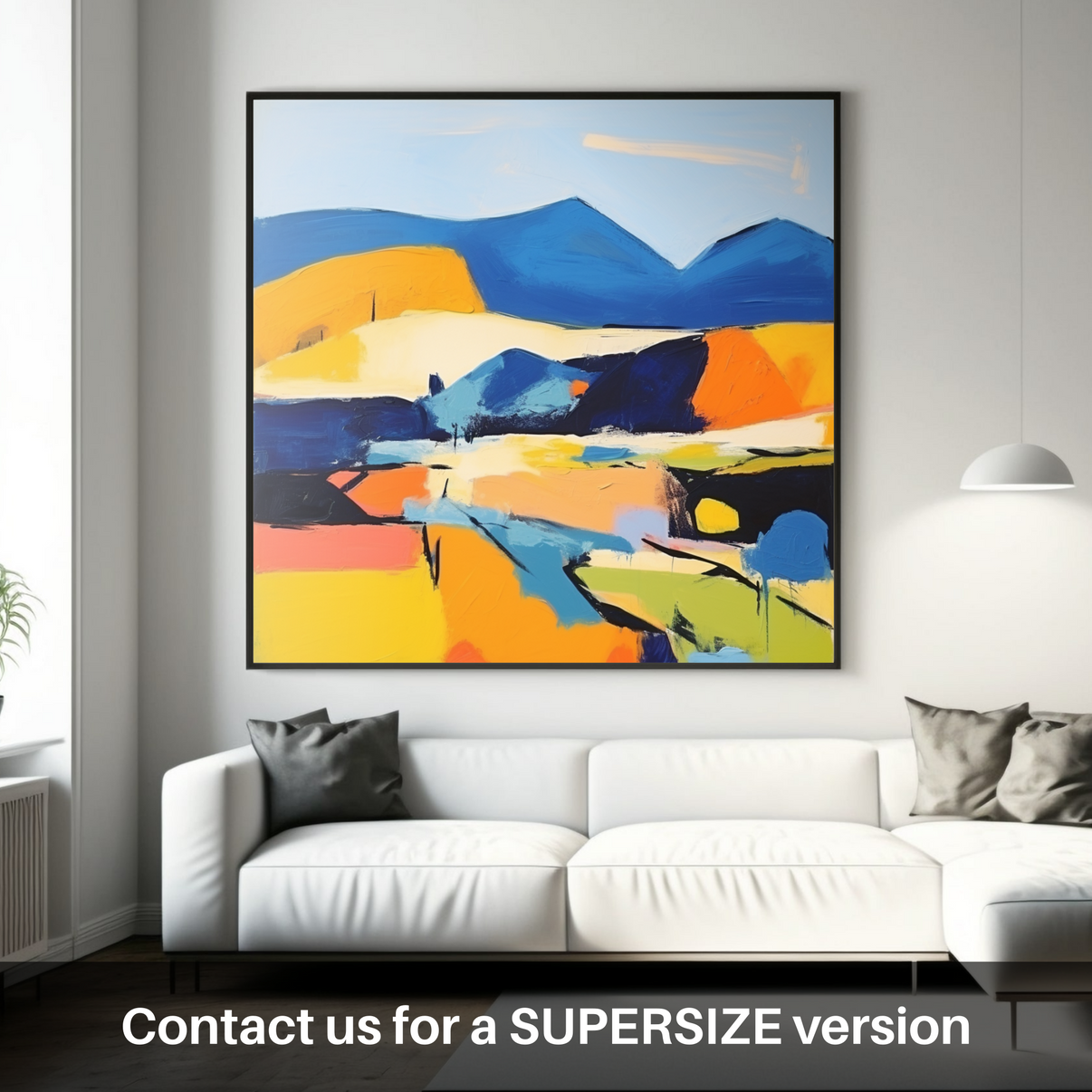Painting and Art Print of Càrn Gorm entitled "Abstract Impressions of ...