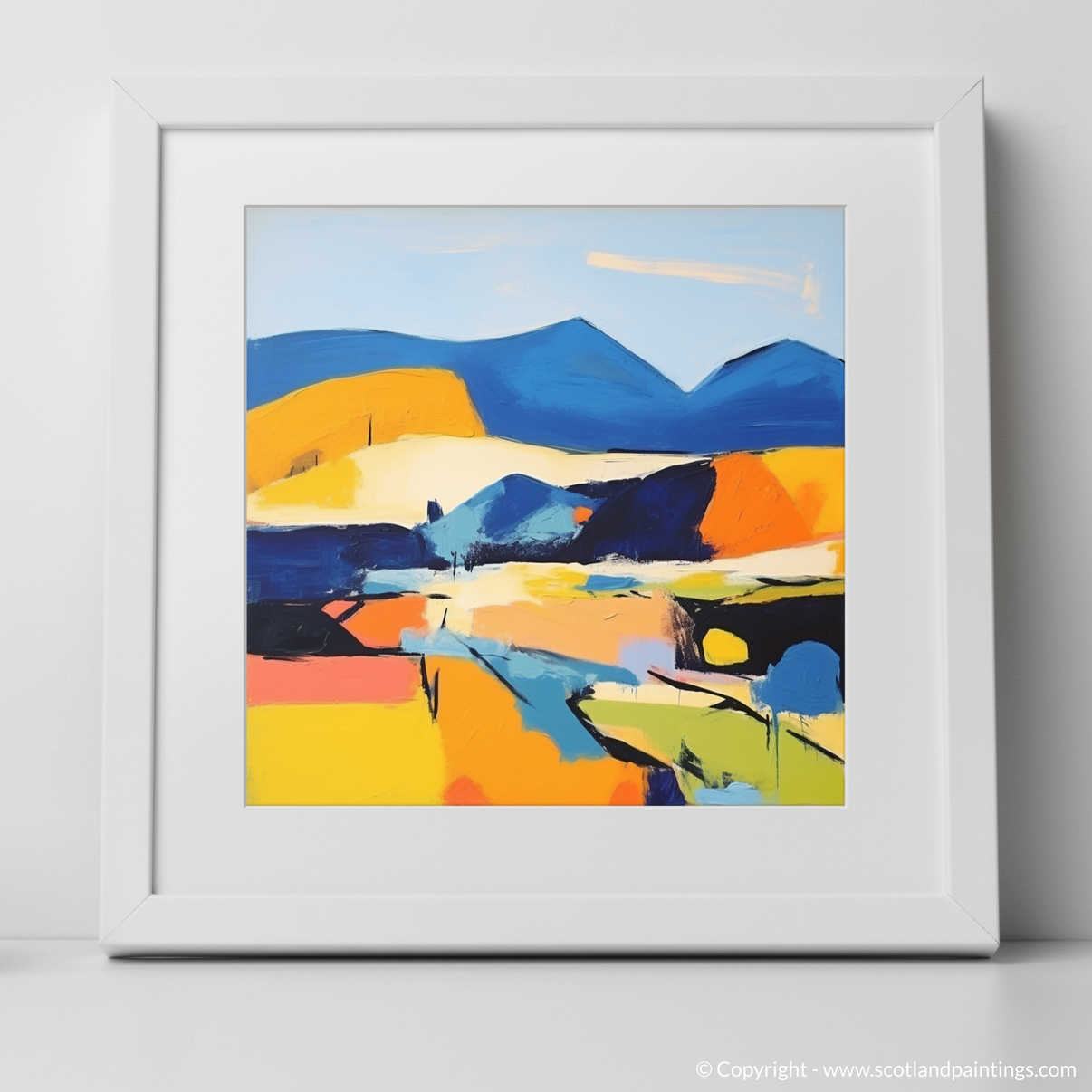 Painting and Art Print of Càrn Gorm entitled "Abstract Impressions of ...