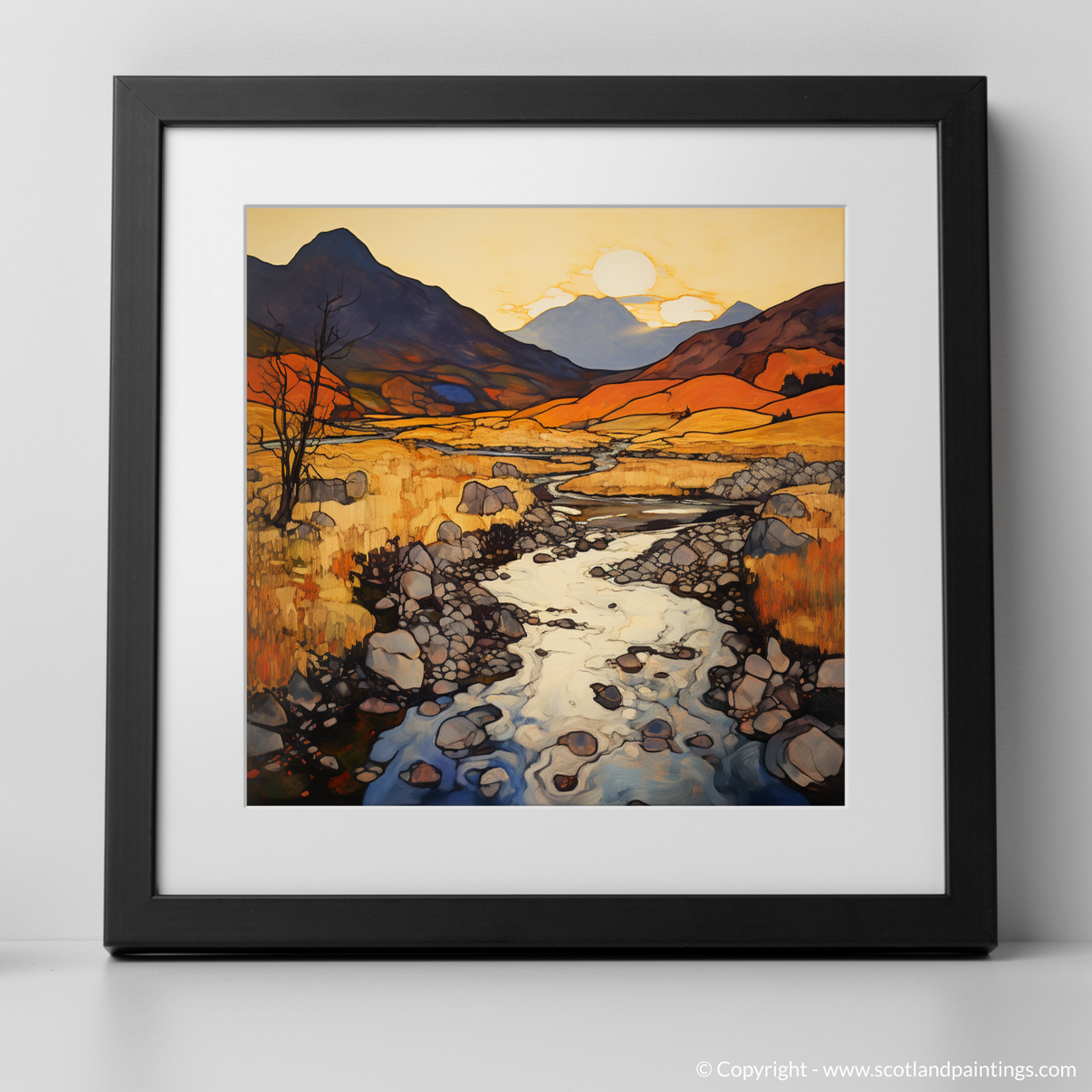 Radiant Embers of Cruach Àrdrain: An Art Nouveau Ode to the Scottish M ...