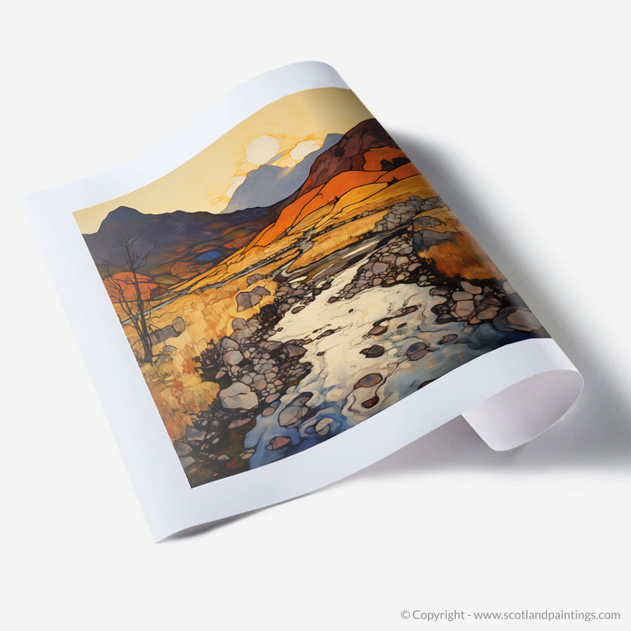 Radiant Embers of Cruach Àrdrain: An Art Nouveau Ode to the Scottish M ...