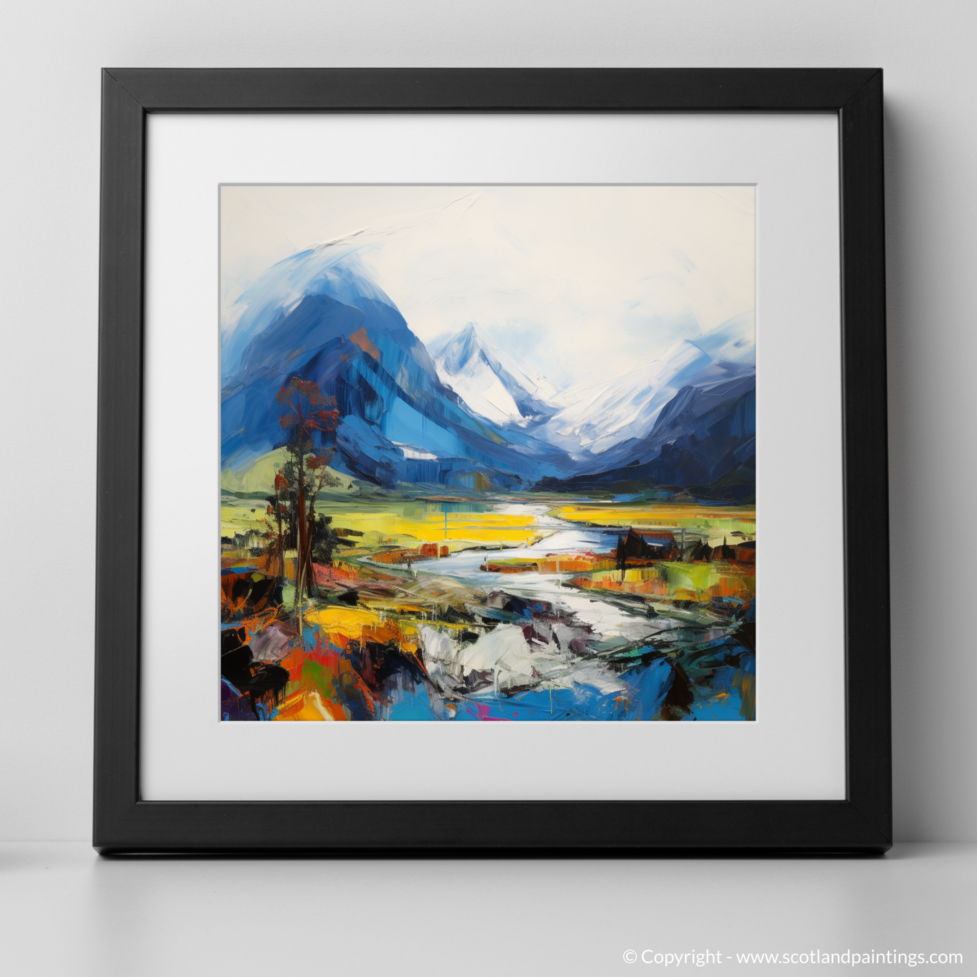Painting and Art Print of Ben Nevis entitled "The Majesty of Ben Nevis ...