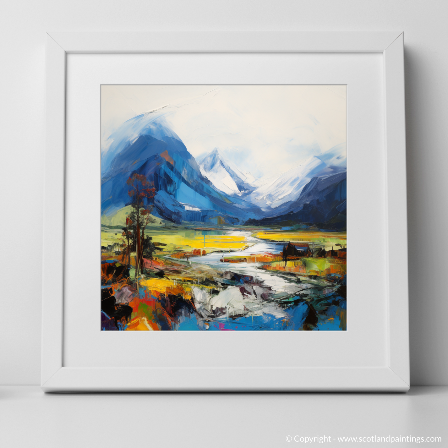 Painting and Art Print of Ben Nevis entitled "The Majesty of Ben Nevis ...