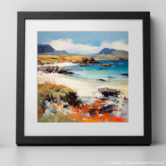 Painting and Art Print of Coral Beach, Claigan, Isle of Skye. Wild Rhy ...