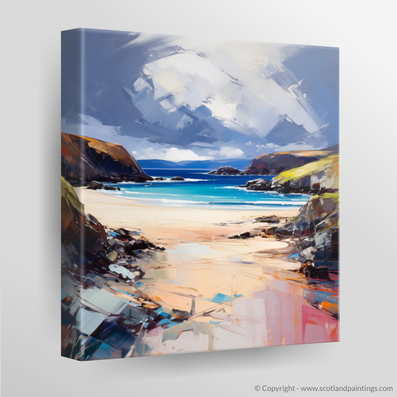 Painting and Art Print of Balnakeil Bay, Durness, Sutherland entitled ...