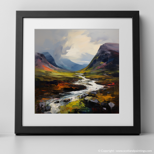 Painting and Art Print of Meall Greigh entitled "Meall Greigh Unleashe ...