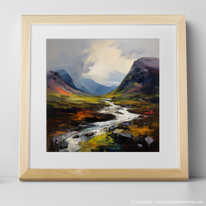 Painting and Art Print of Meall Greigh entitled "Meall Greigh Unleashe ...