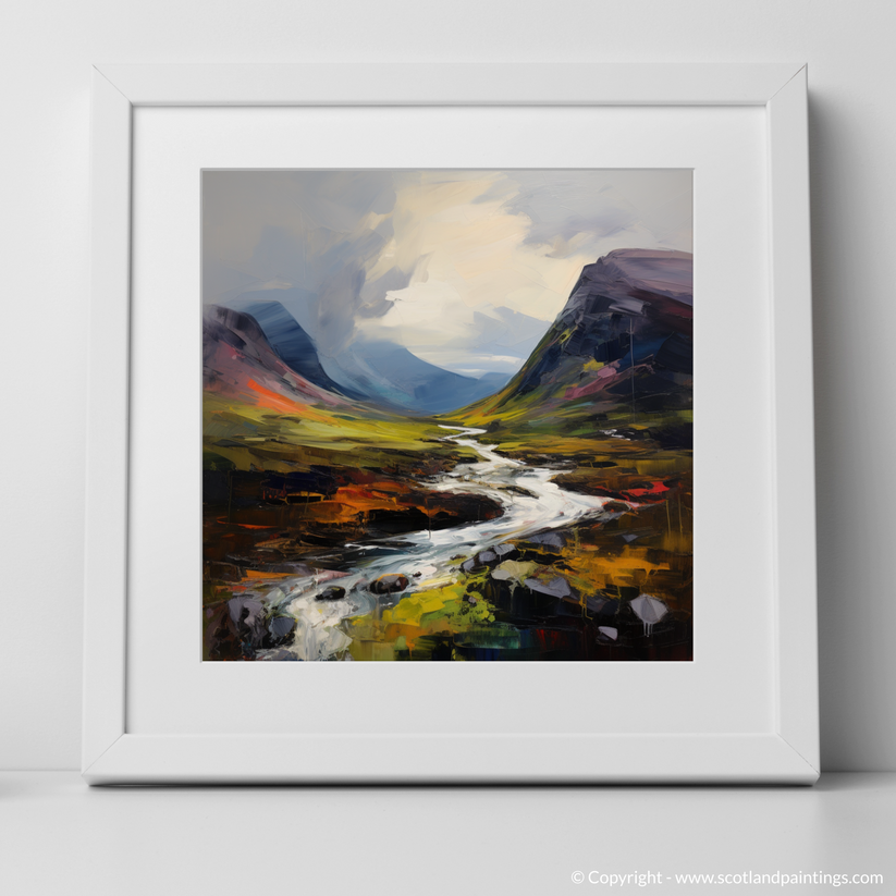 Painting and Art Print of Meall Greigh entitled "Meall Greigh Unleashe ...