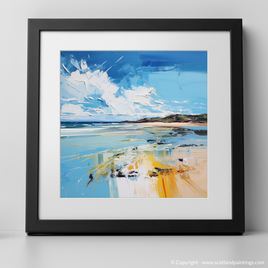 Painting and Art Print of West Sands, St Andrews entitled "Wild Spirit ...