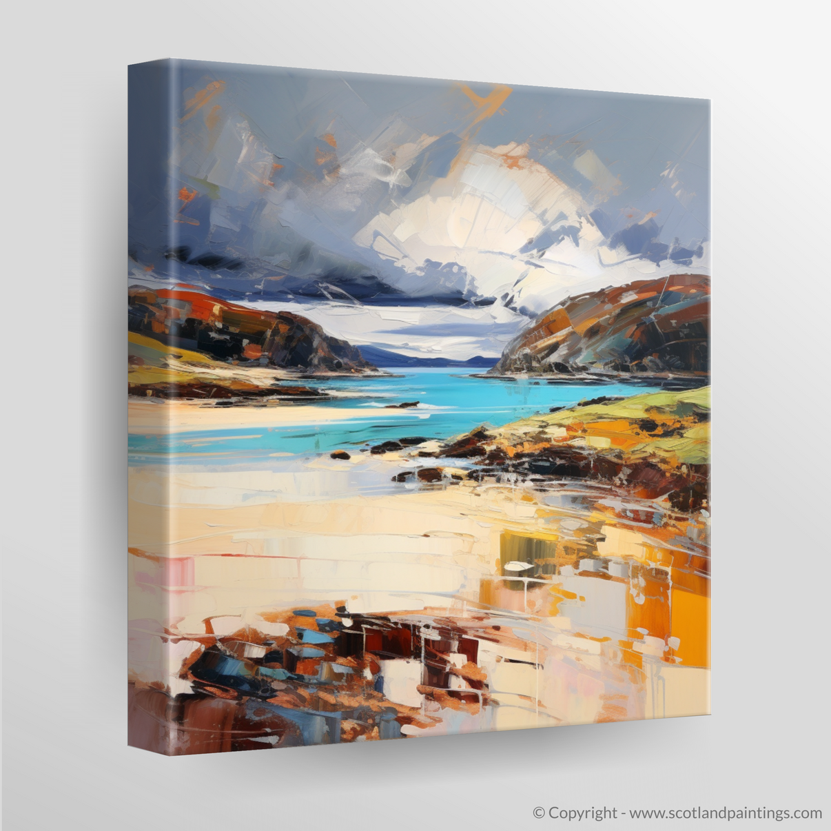 Painting and Art Print of Balnakeil Bay, Durness, Sutherland entitled ...