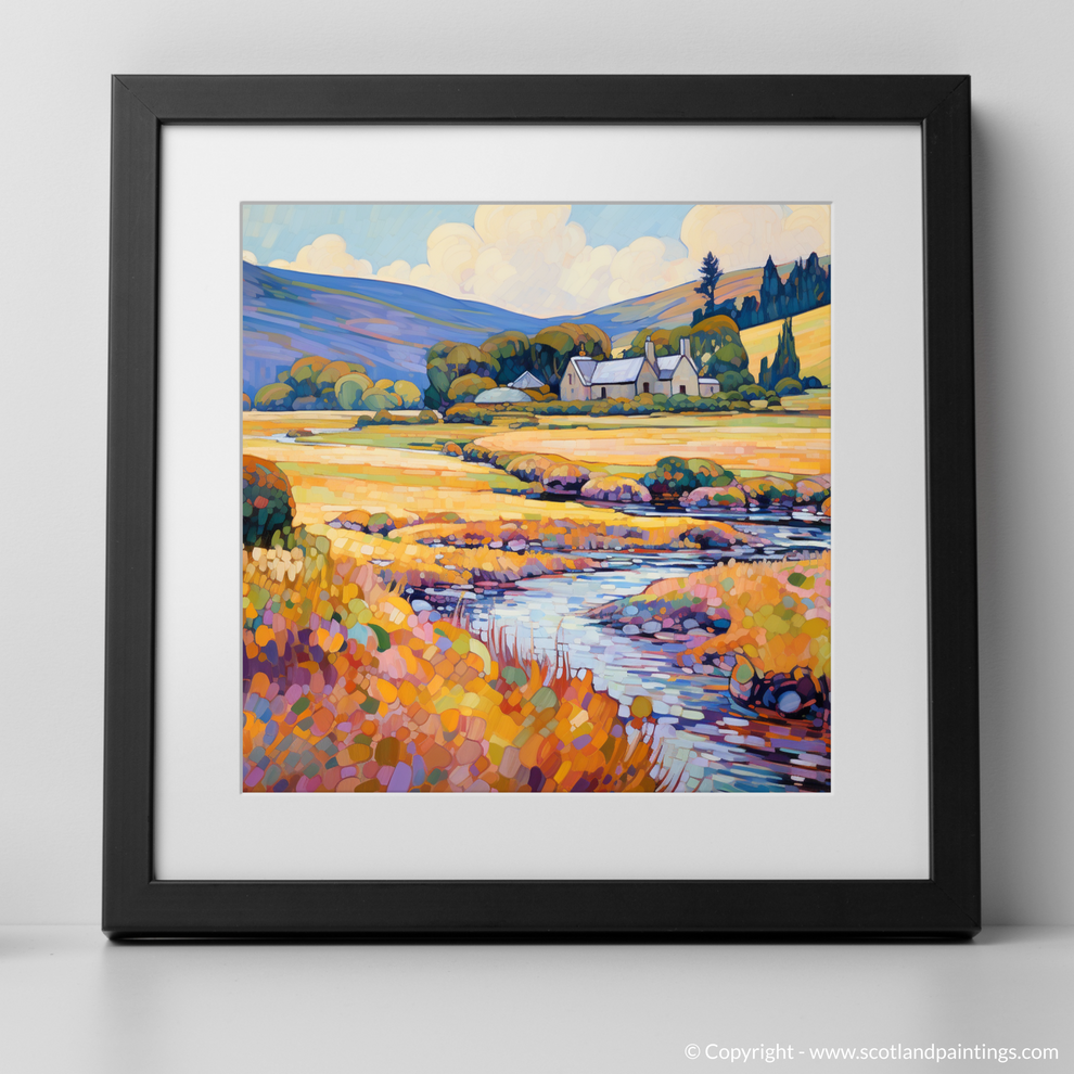 Painting and Art Print of Glenlivet, Moray in summer entitled "Summer ...