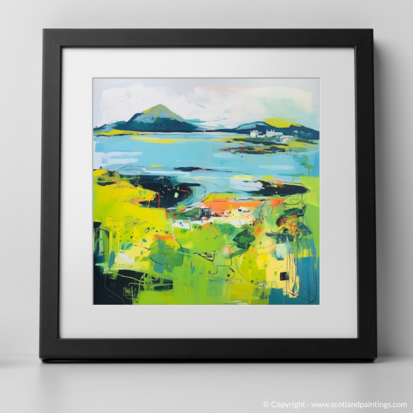 Painting and Art Print of Isle of Ulva, Inner Hebrides in summer entit ...