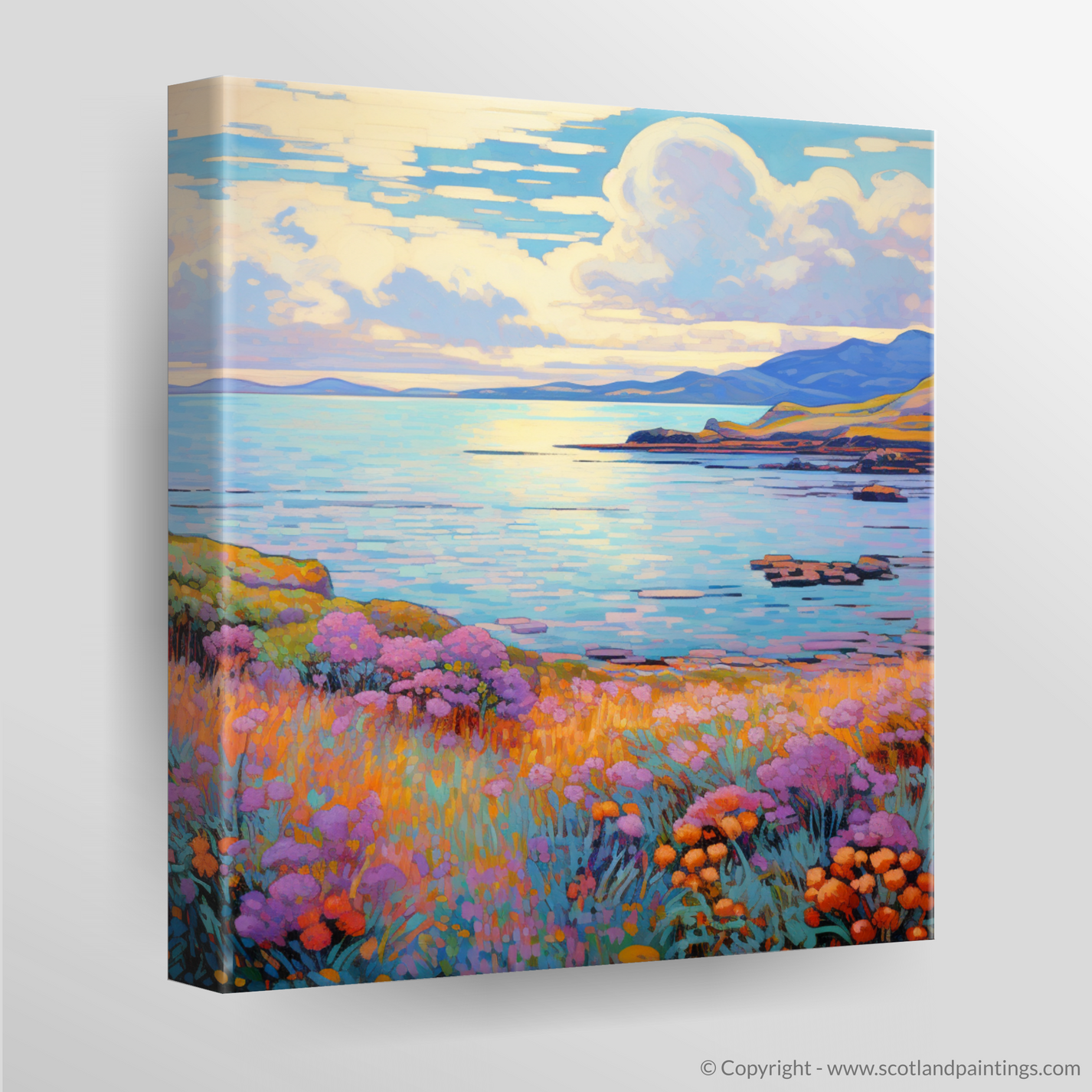 Summer Embrace of Isle of Mull – Scotland Paintings and Art Prints