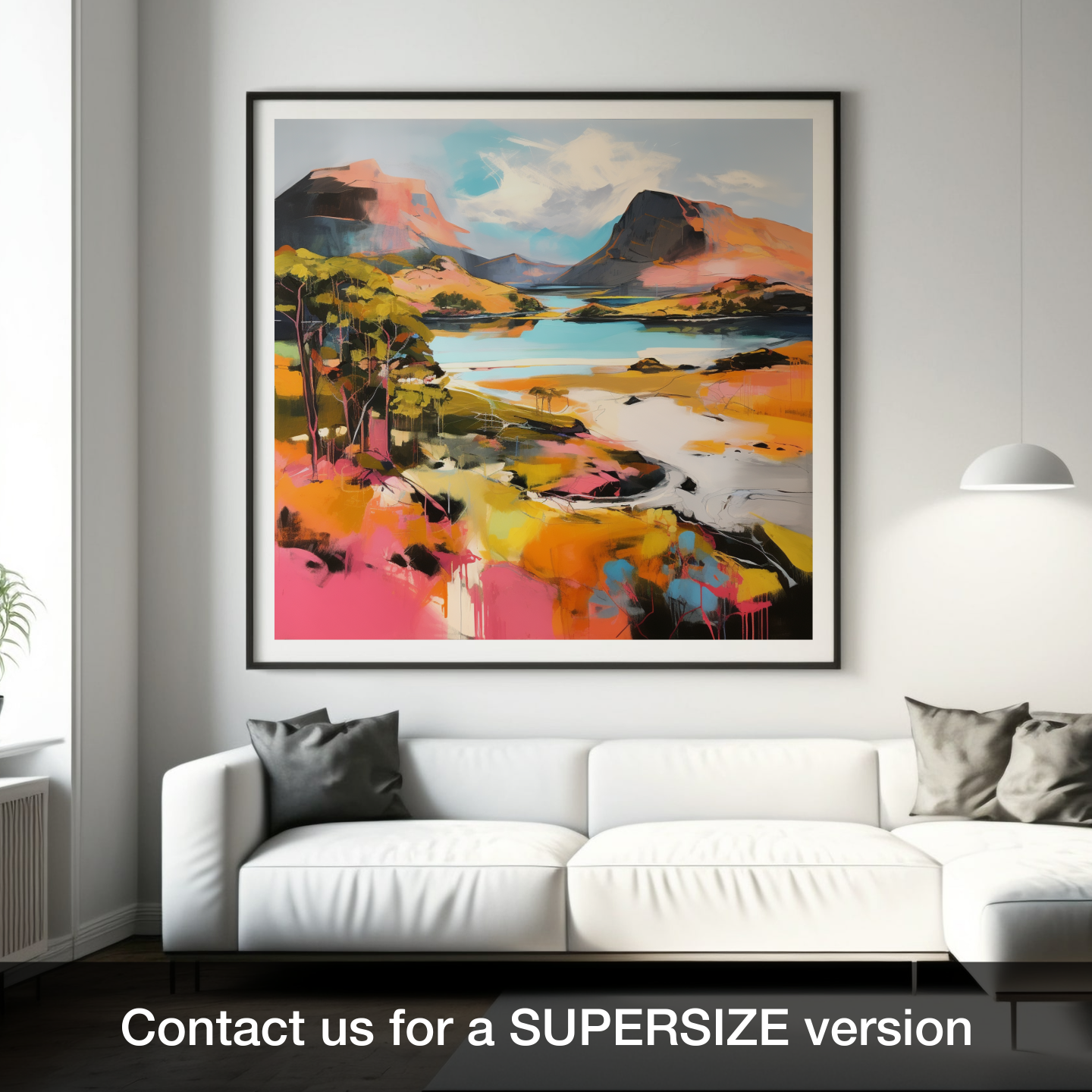 Vibrant Reverie: Loch Maree, Wester Ross in Summer – Scotland Paintings ...