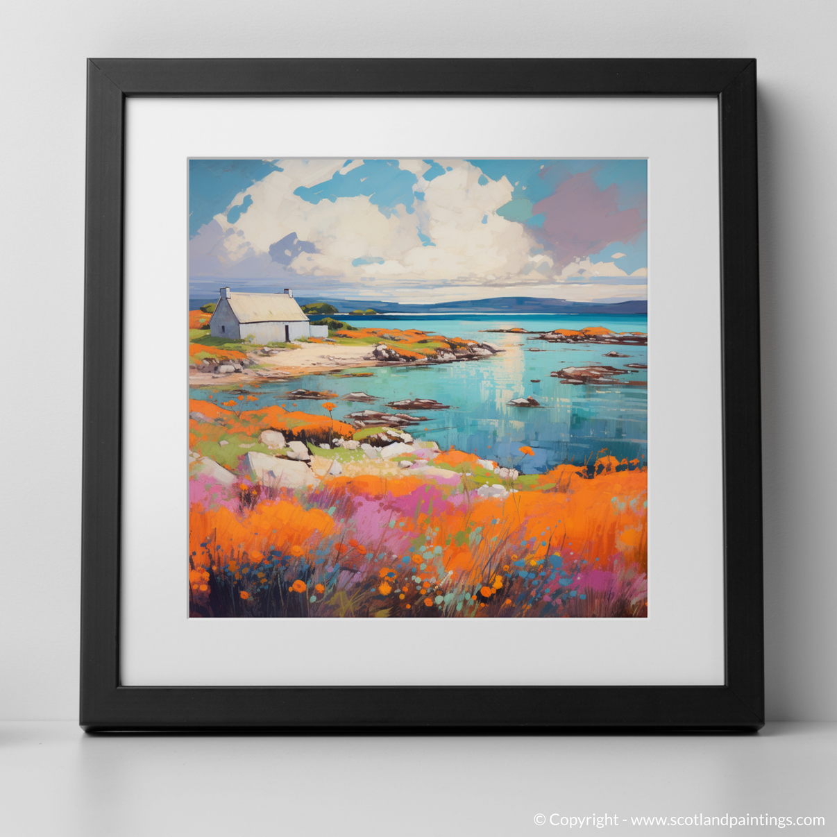 Isle of Jura Summer Serenade in Colour Field Style – Scotland Paintings ...