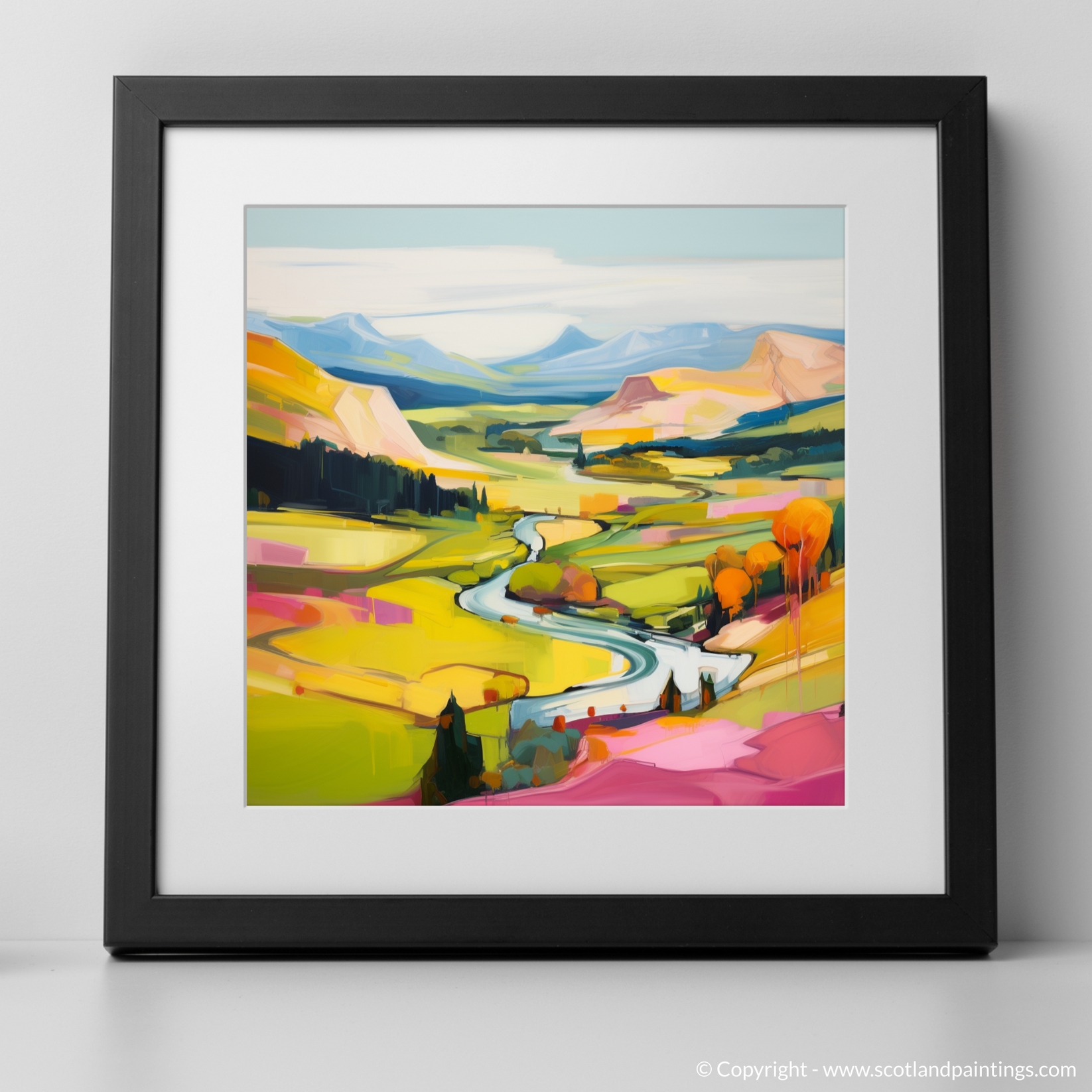 Summer Splendour of Glenmore Highlands – Scotland Paintings and Art Prints