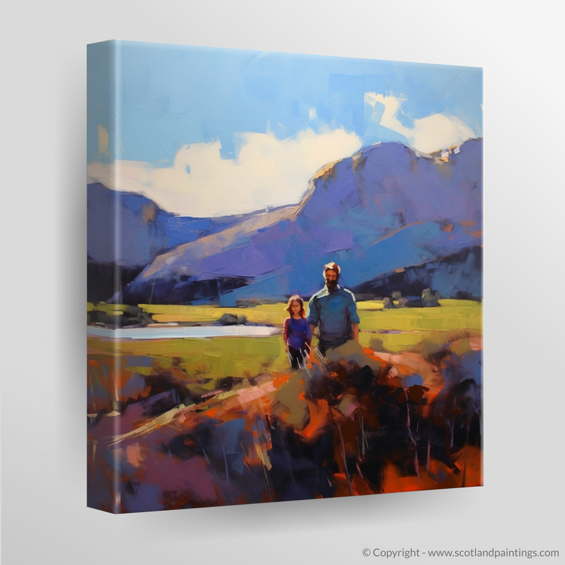 Glencoe in Summertime Embrace – Scotland Paintings and Art Prints