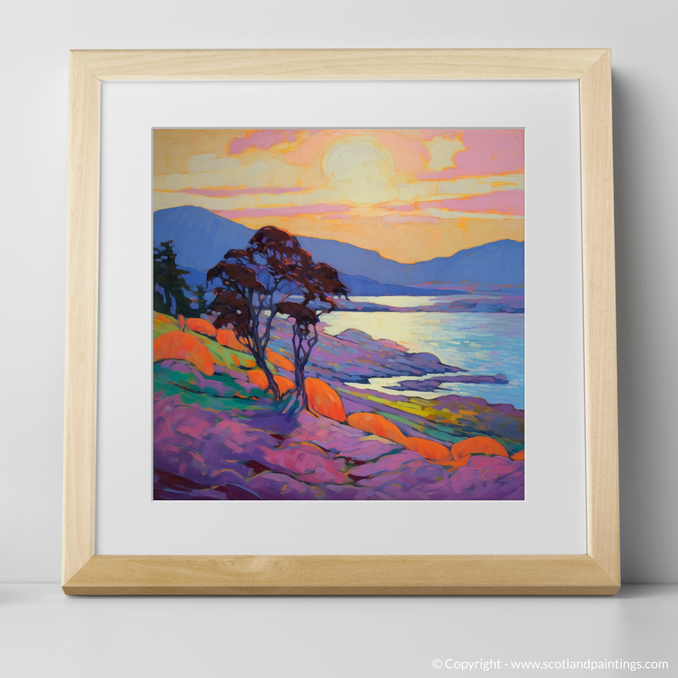 Catterline Bay at Twilight: An Impressionist Ode to Scottish Coves ...