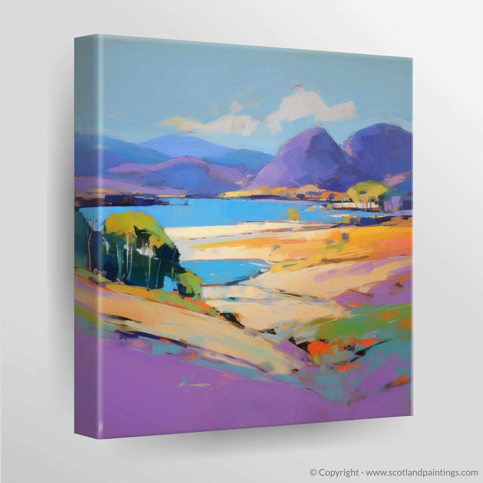 Summer's Embrace: An Expressionist Journey through Kiloran Bay ...