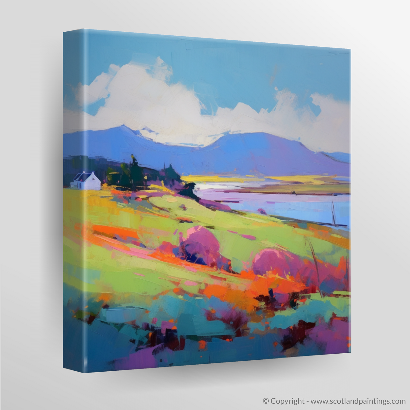 Summer Symphony: Isle of Islay Expressionist Masterpiece – Scotland ...