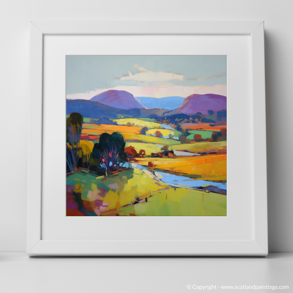 Vibrant Glendevon: An Expressionist Journey Through Scotland's Wild He ...