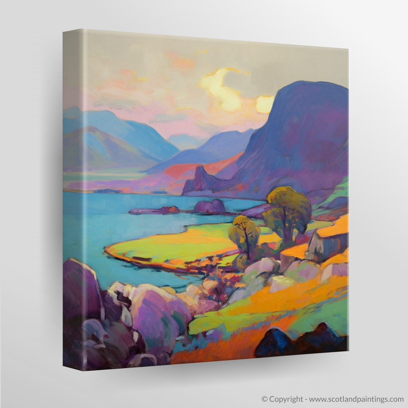 Isle of Skye Enchantment: An Impressionist Journey through Scottish Is ...