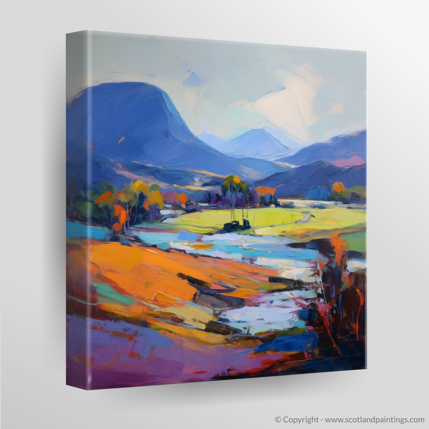 Highland River Rhapsody: An Expressionist Ode to River Spean – Scotland ...