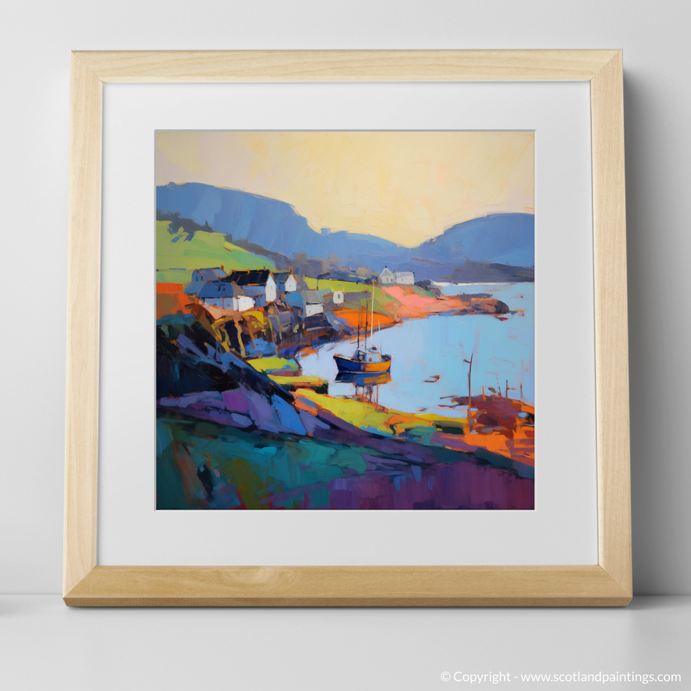 Dusk Dance at Portpatrick Harbour – Scotland Paintings and Art Prints