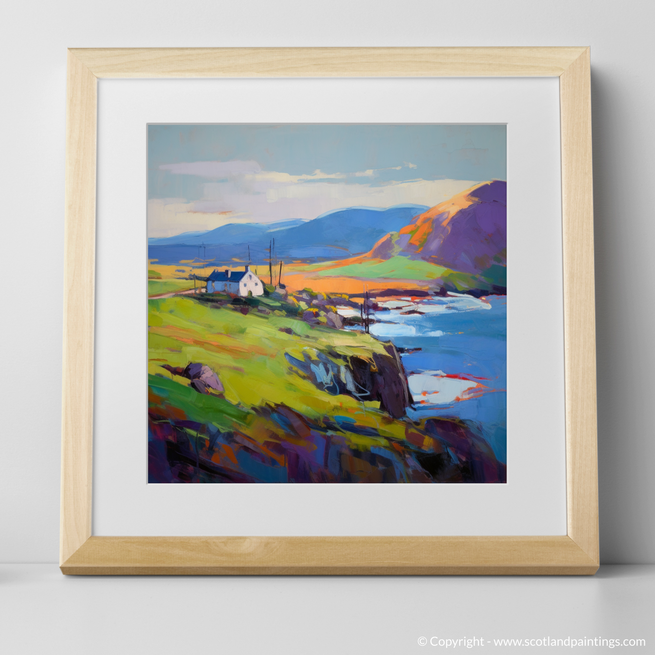 Shetland Summer Splendour: An Expressionist Ode to Scotland's Northern ...
