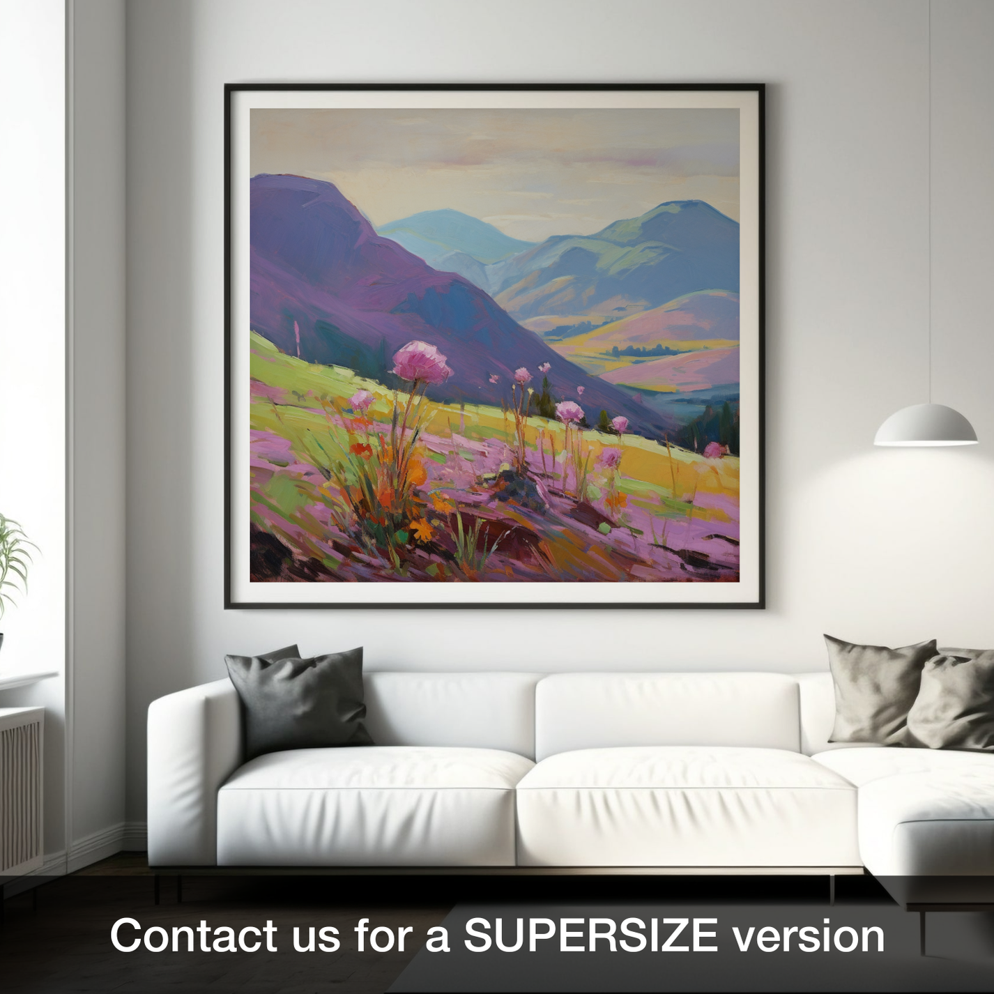 Enchanted Glencoe: A Dance of Thrift and Overlook – Scotland Paintings ...