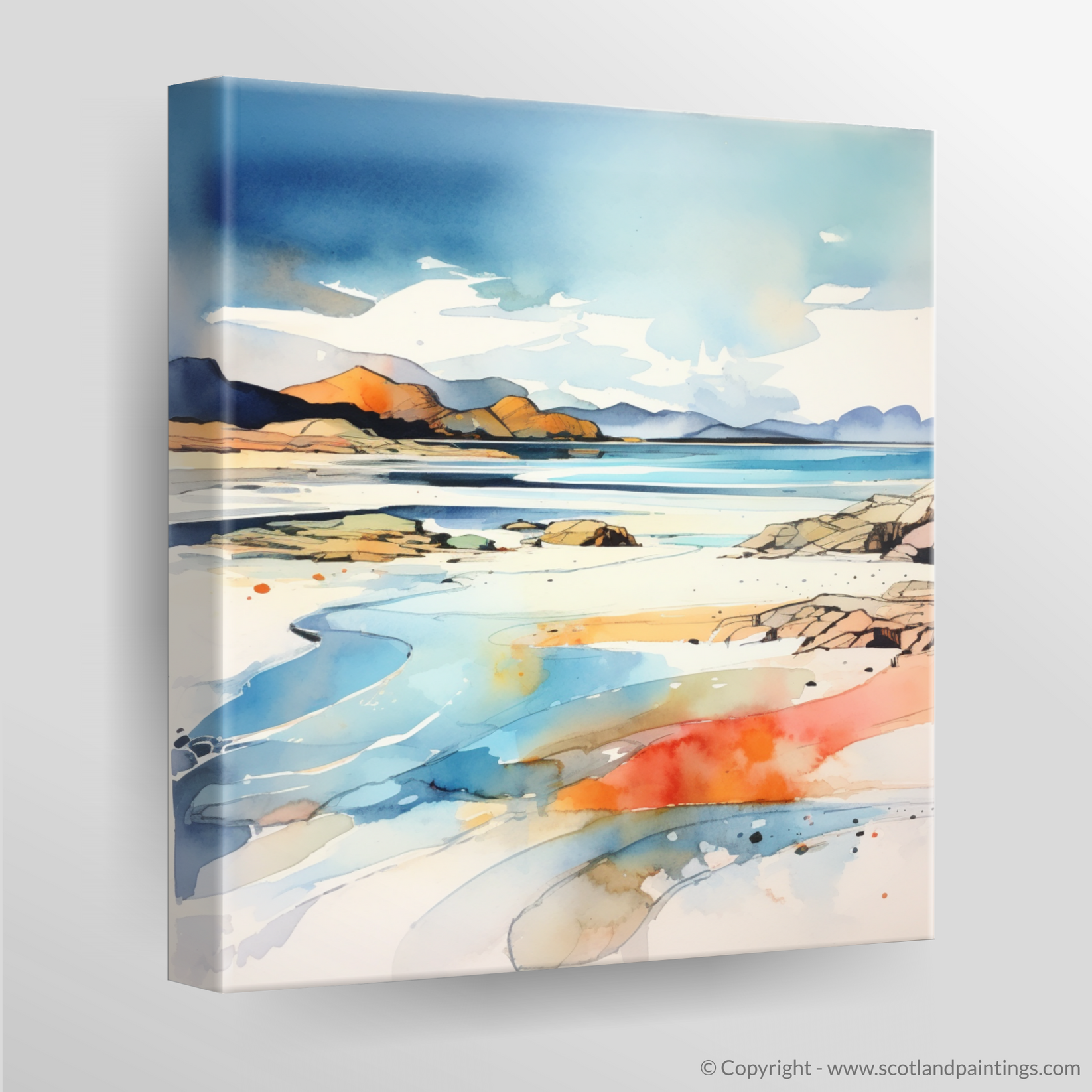 Serenity in Simplicity: Camusdarach Beach Minimalist Masterpiece ...