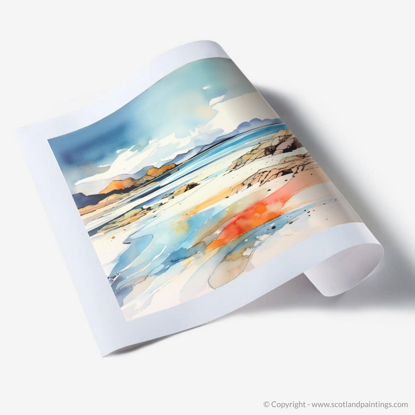 Serenity in Simplicity: Camusdarach Beach Minimalist Masterpiece ...