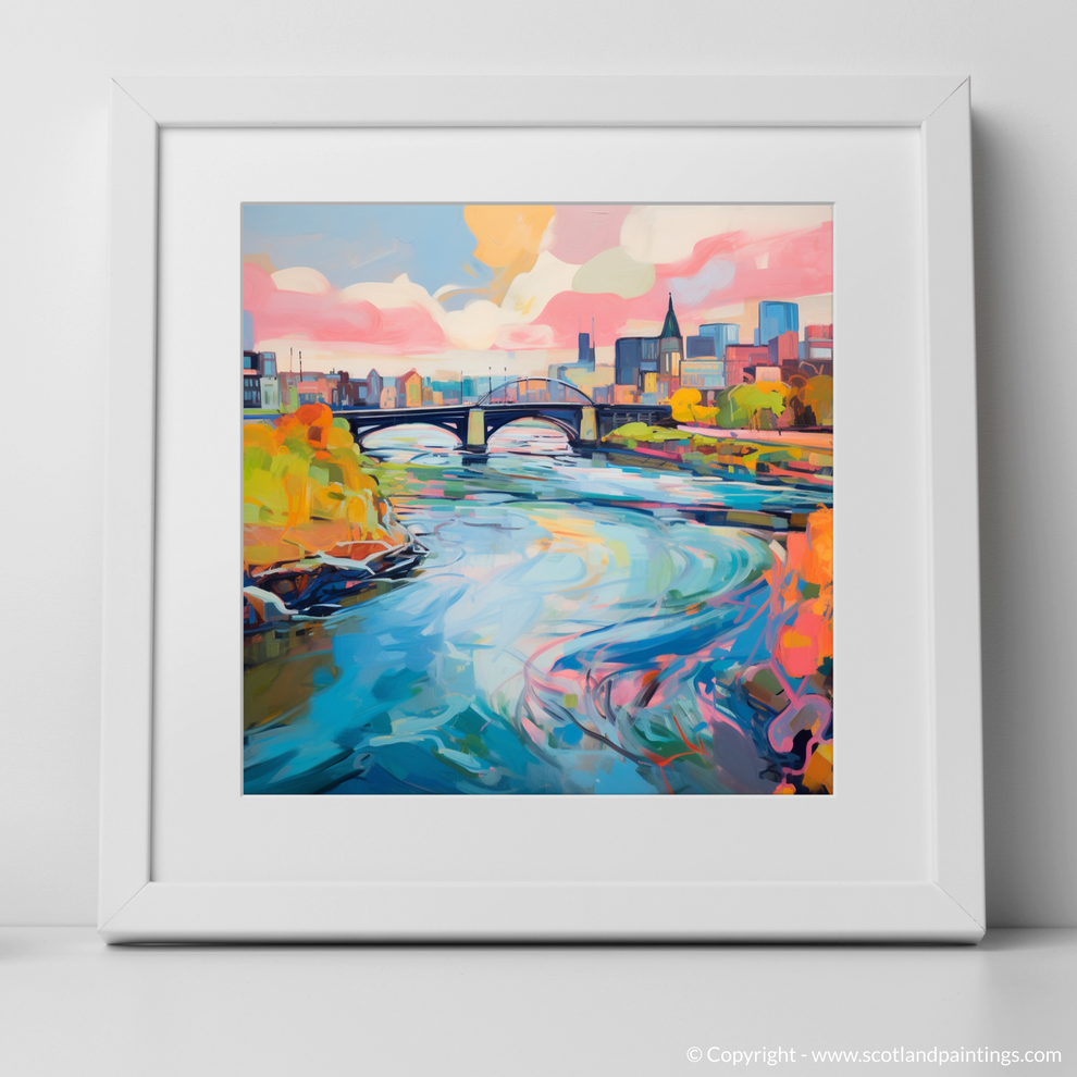 Clyde's Colourful Embrace – Scotland Paintings and Art Prints