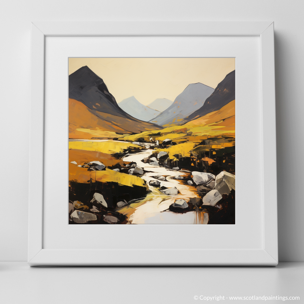 Painting and Art Print of Glen Rosa, Isle of Arran entitled "Glen Rosa ...