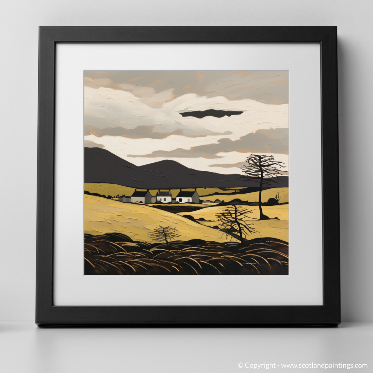 Painting and Art Print of Glenlivet, Moray entitled "Wild Splendour of ...