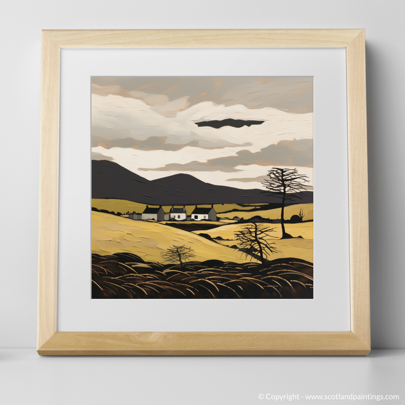 Painting and Art Print of Glenlivet, Moray entitled "Wild Splendour of ...
