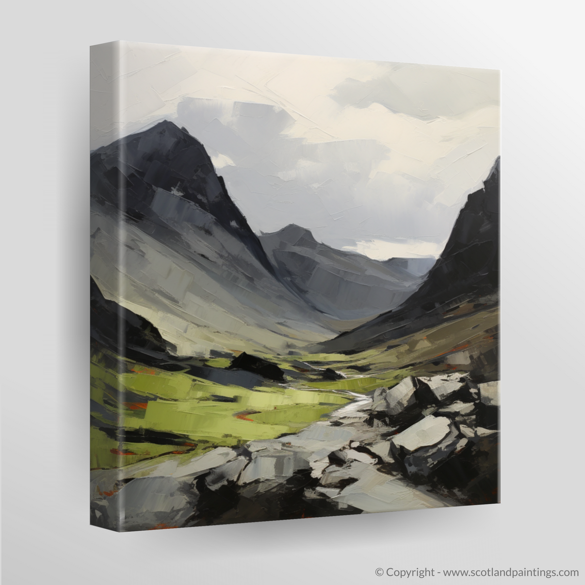 Painting and Art Print of Ben Vane. Capturing the Wild Essence of Ben ...