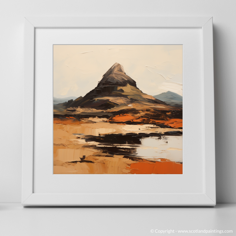 Painting and Art Print of Suilven, Sutherland entitled "Suilven's Rugg ...