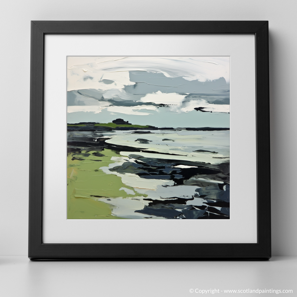 Painting and Art Print of Largo Bay, Fife entitled "Largo Bay Unleashe ...