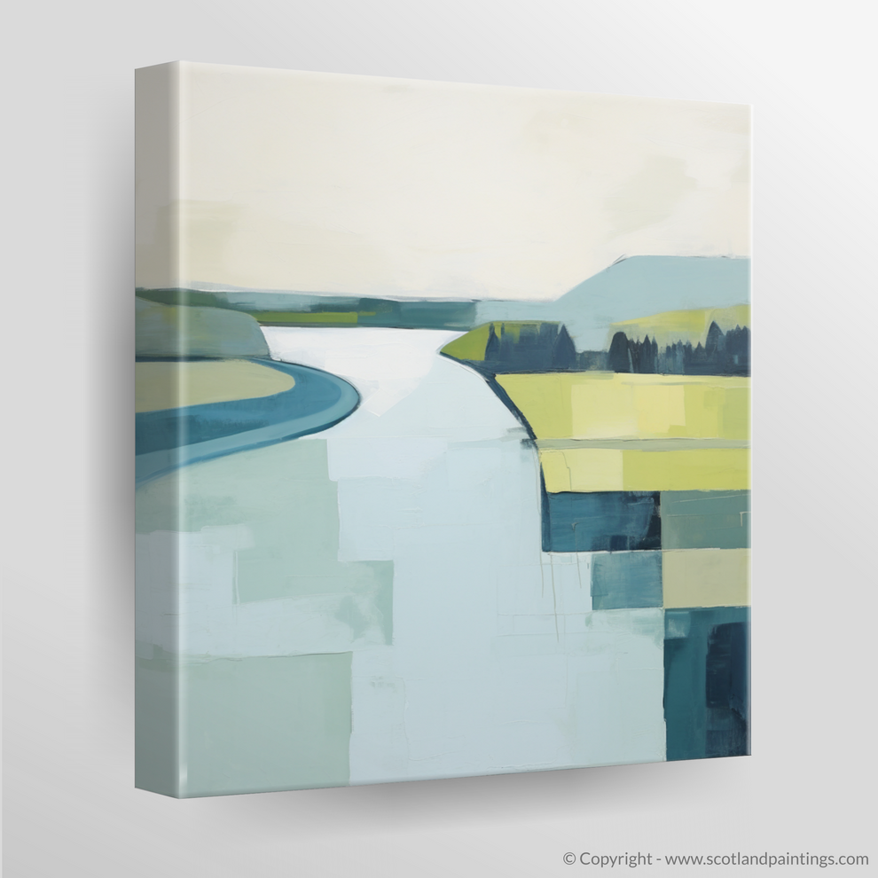 Summer Serenity by River Isla – Scotland Paintings and Art Prints