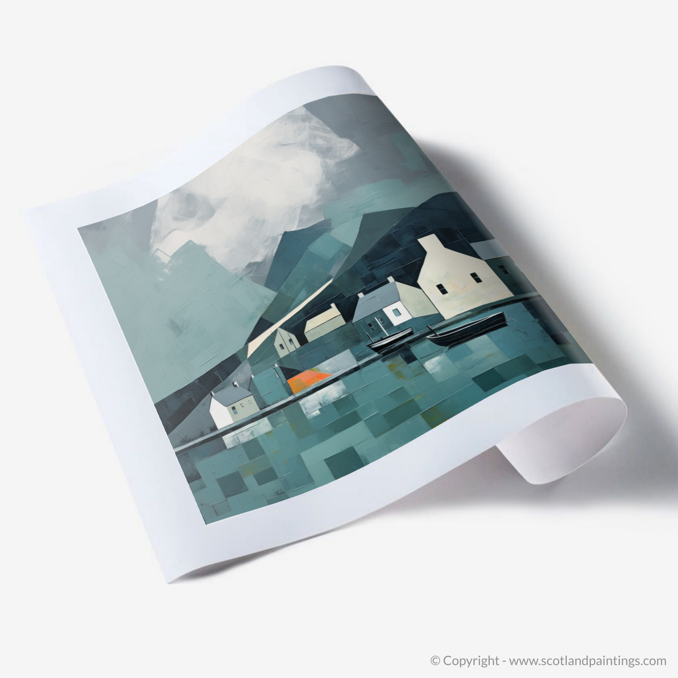 Craobh Haven Harbour: A Storm's Simplicity – Scotland Paintings and Art ...