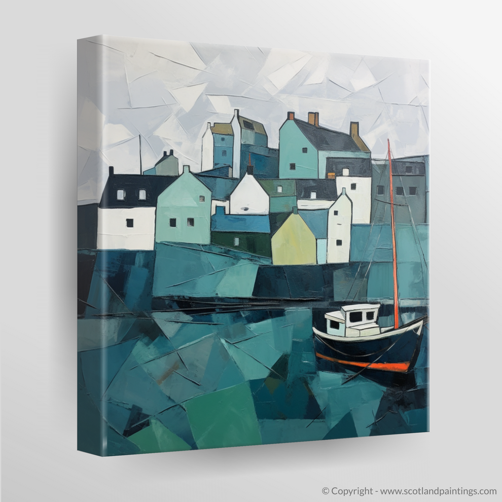 Storm over Portsoy: A Minimalist Maritime Vision – Scotland Paintings ...