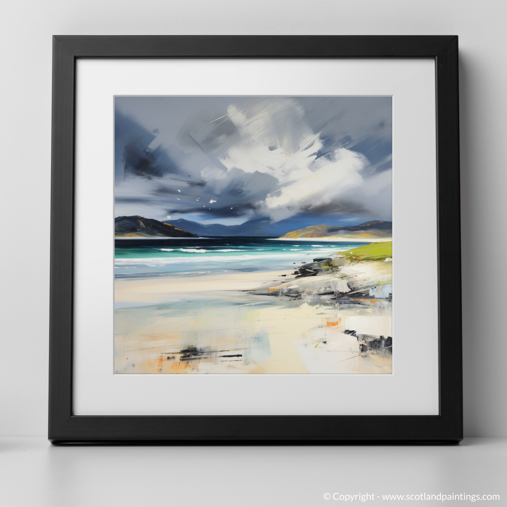 Tempestuous Luskentyre: An Abstract Expressionist Ode to Scotland's Sh ...