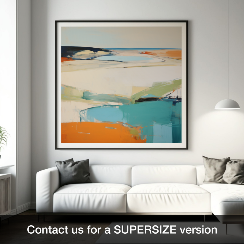 Abstract Impressions of a Scottish Seaside – Scotland Paintings and Art ...